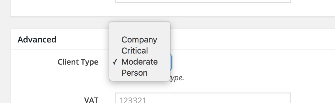 Client Types - Sprout Invoices